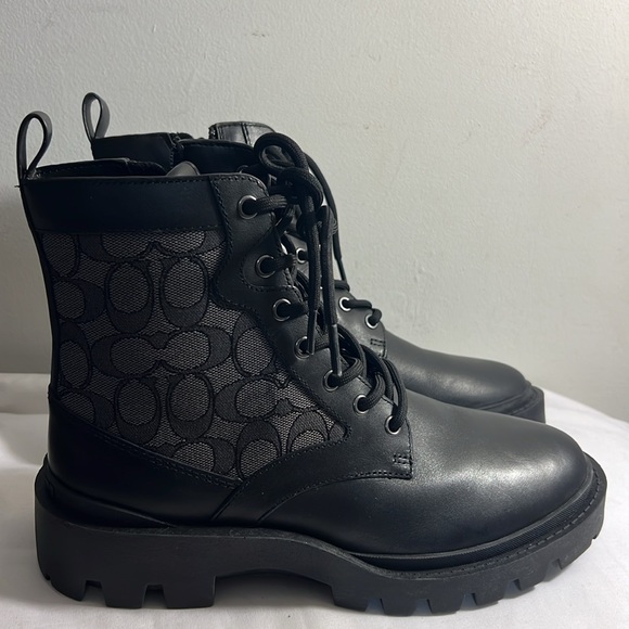 Coach | Shoes | New In Box Coach Citysole Lace Up Boot Signature ...